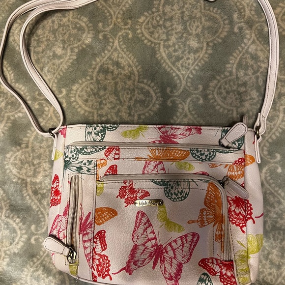 Bags | Multisac White With Butterflies | Poshmark